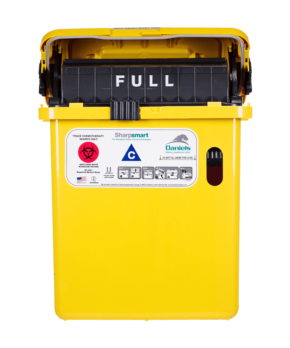 CT22 | Chemosmart Reusable Chemotherapy Waste Container | Daniels Health