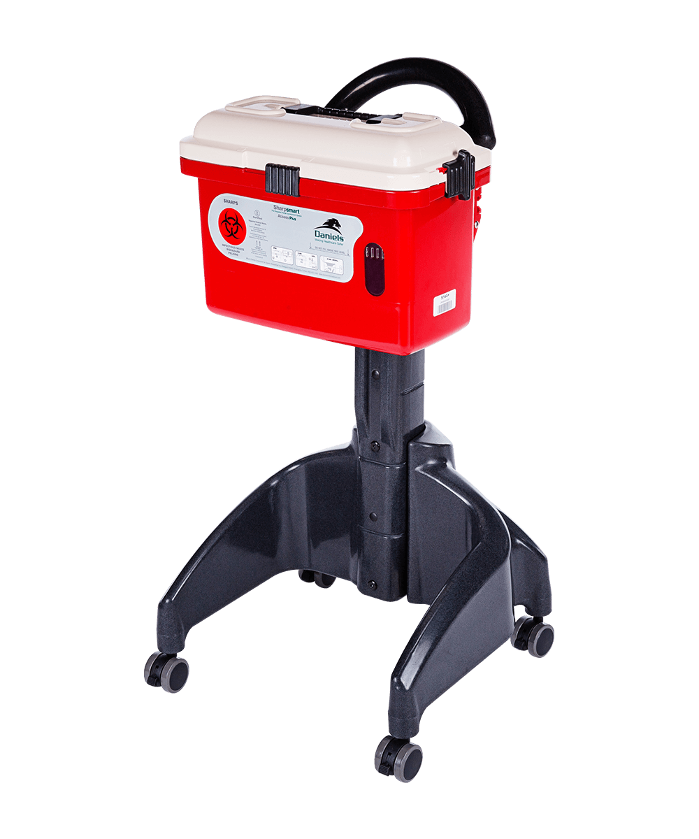 Cart For Sharps Container
