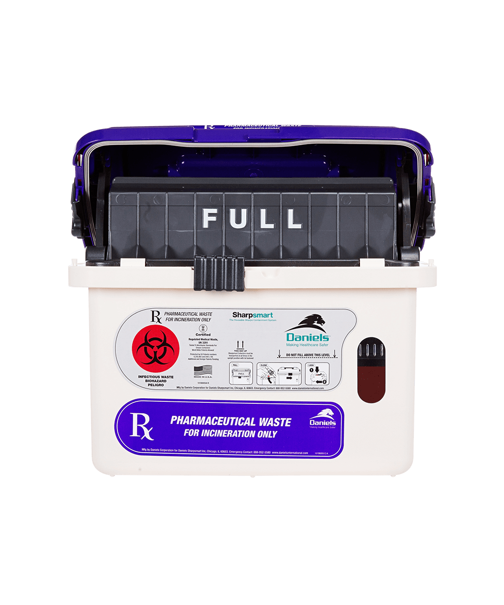 P14 | Pharmasmart Reusable Pharmaceutical Waste Container | Daniels Health