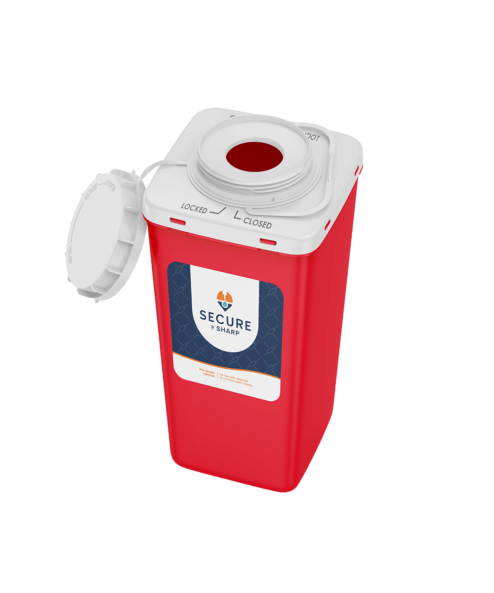 Secure a Sharp | 1 Gallon Container | Daniels Health