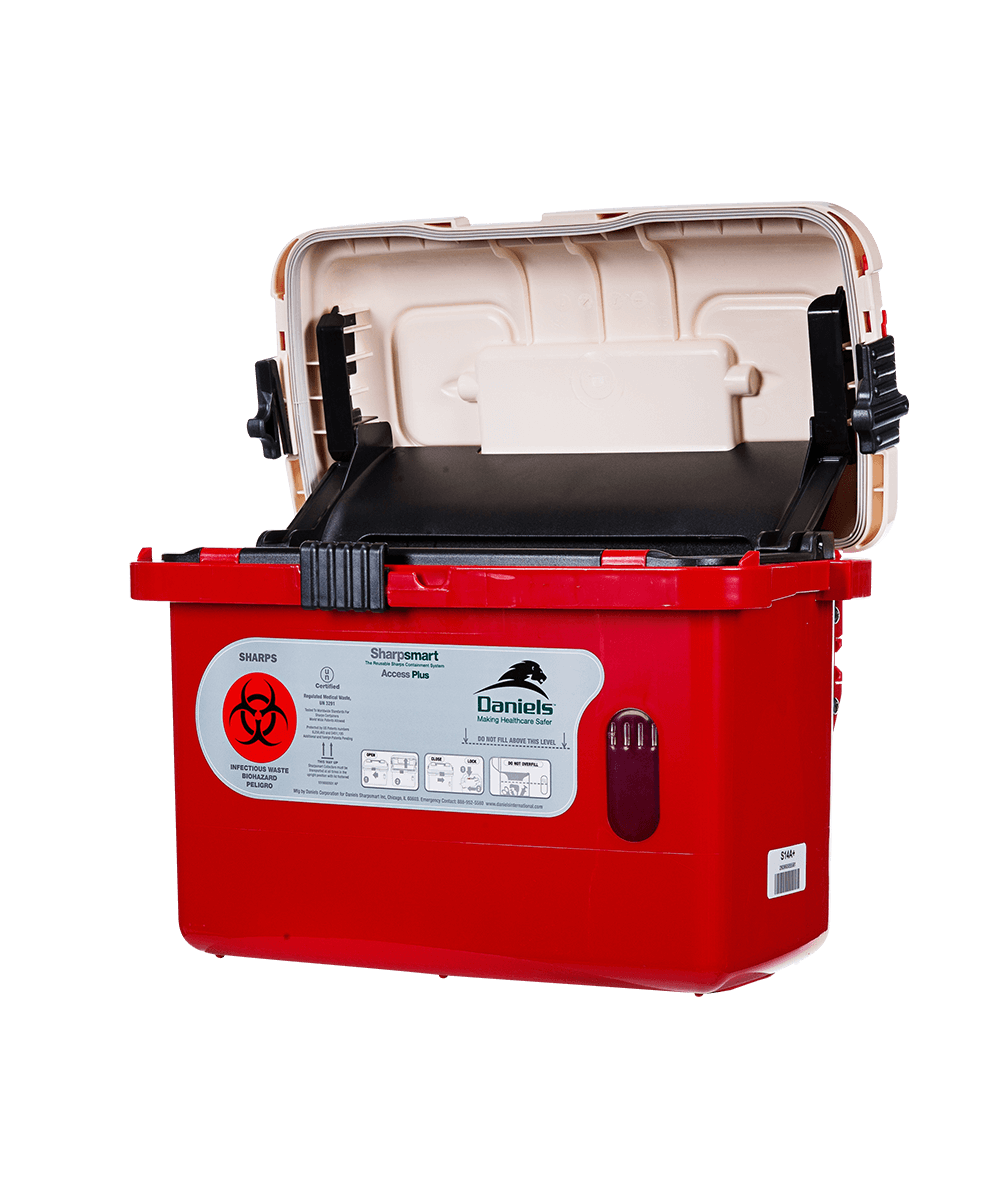 S14A+ | Sharpsmart Access Plus Reusable Sharps Container | Daniels Health