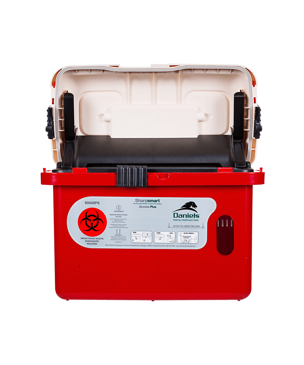 S14A+ | Sharpsmart Access Plus Reusable Sharps Container | Daniels Health
