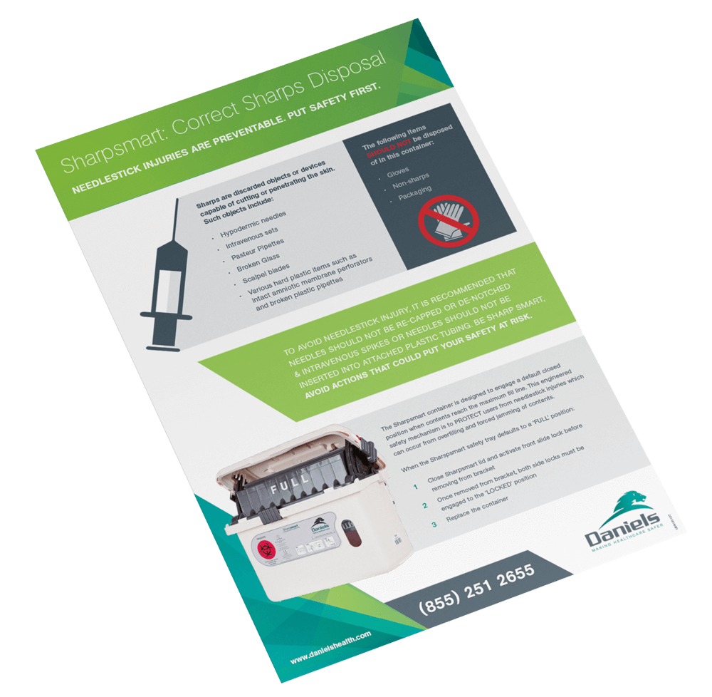 Sharpsmart - Safe Sharps Disposal | Daniels Health