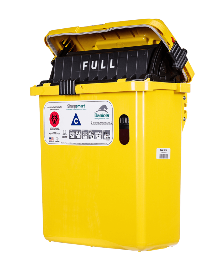 CT22 | Chemosmart Reusable Chemotherapy Waste Container