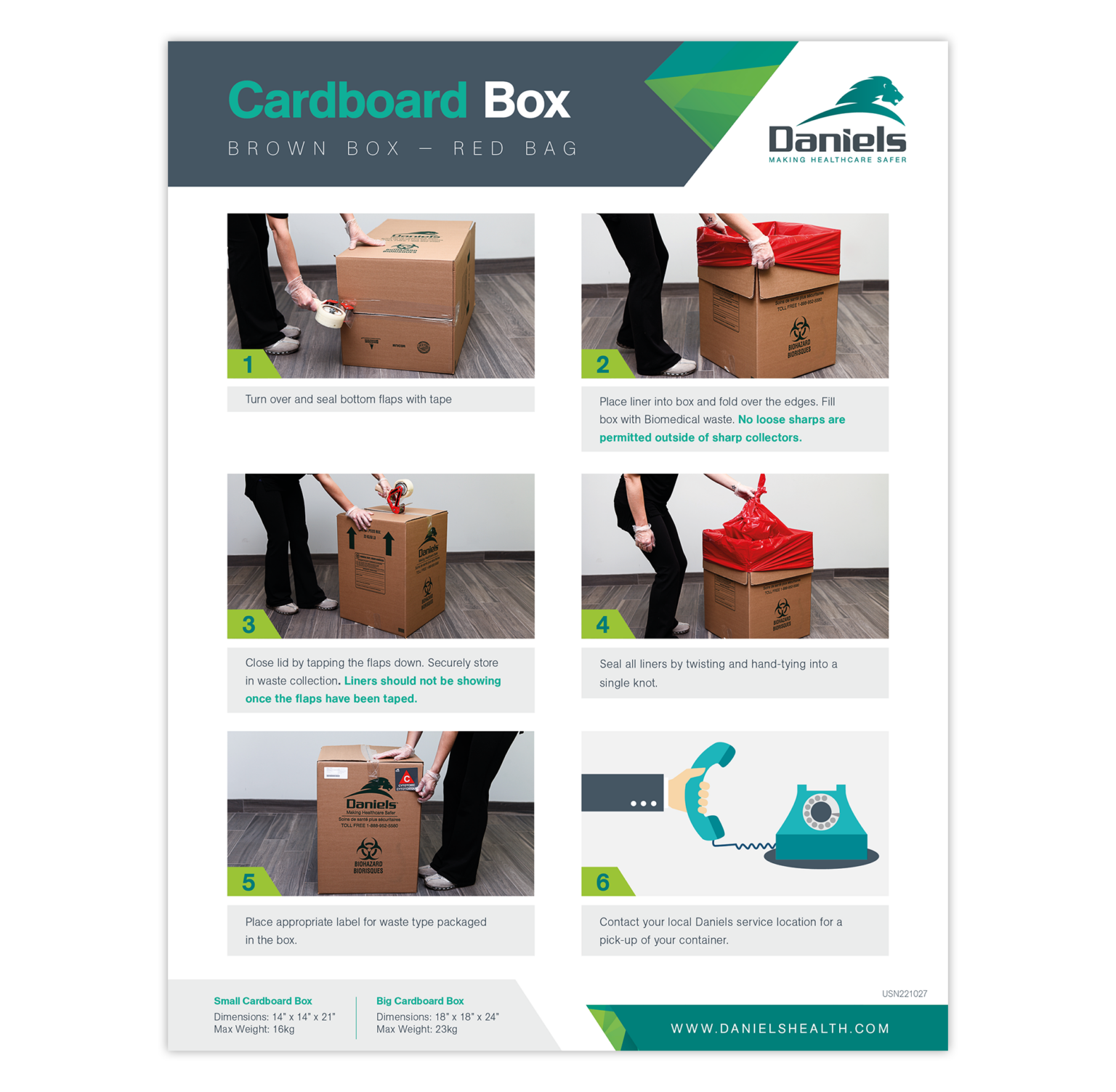 RCRA Hazardous Waste Segregation Poster