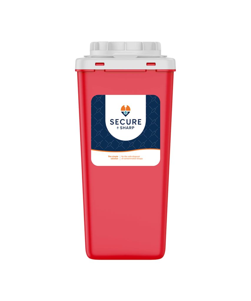 How to Use Secure a Sharp Containers