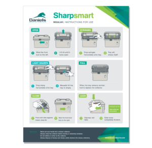 Sharps Product Range | Daniels Health